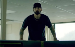 Eminem Warns Young Rappers Not to Copy Him in 'Lucky You' Music Video