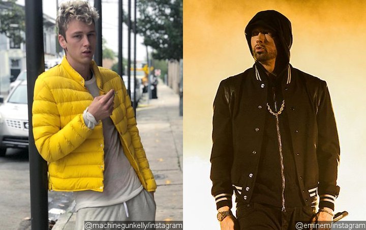Machine Gun Kelly Says His Rap Feud With Eminem Is About Past Grievance