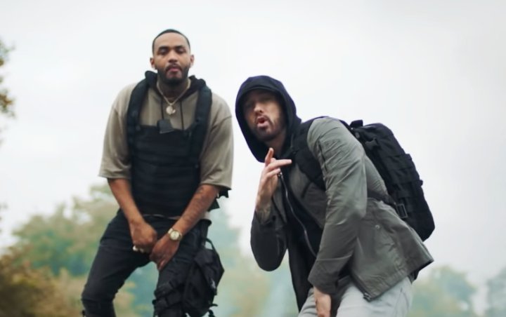 Eminem Warns Young Rappers Not to Copy Him in 'Lucky You' Music Video