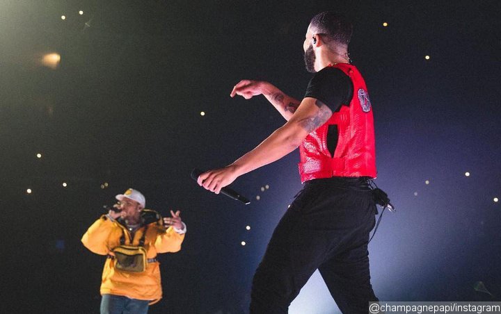 Drake Gloats About 'Utmost Respect' for Chris Brown at Los Angeles Concert