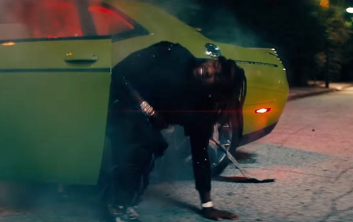 Offset Reenacts His Brutal Car Crash in 'Red Room' Music Video
