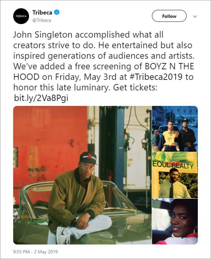 John Singleton to Be Laid to Rest in 'Very Small, Intimate' Private Funeral