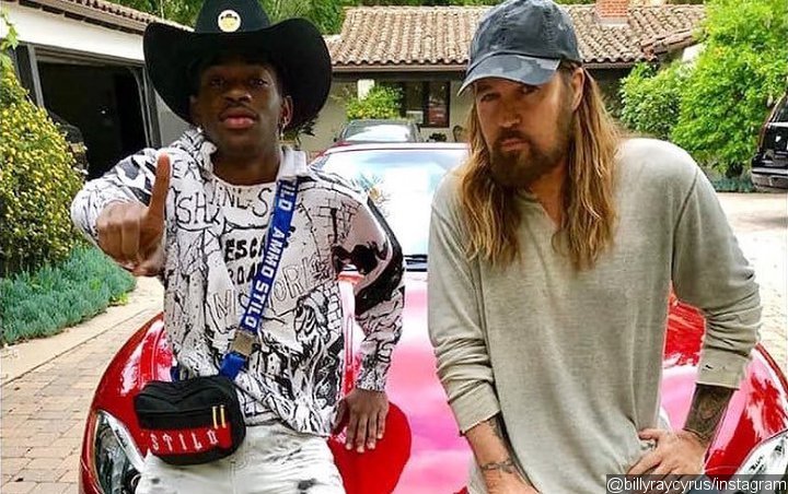 Lil Nas X Surprises Billy Ray Cyrus With Maserati for 'Old Town Road ...