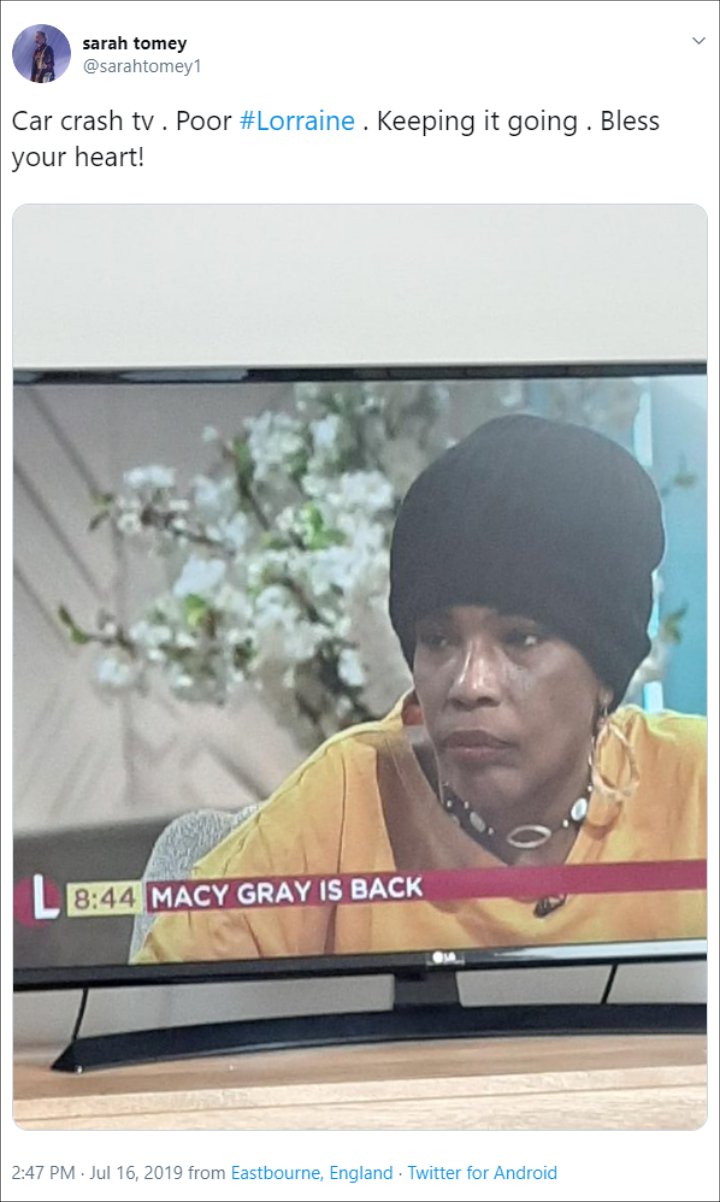 Macy Gray Sends Tongue Wagging With Erratic Interview on Live TV