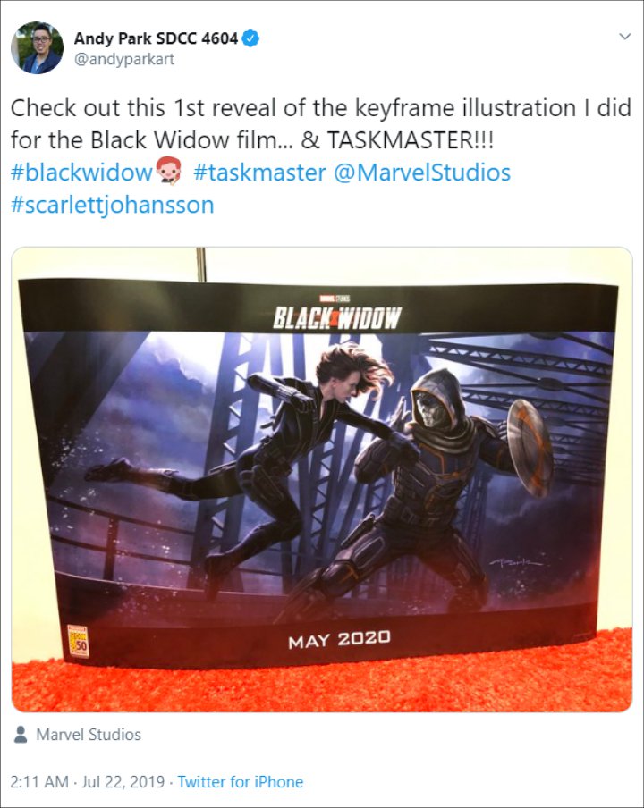 'Black Widow' Confirms Main Cast and Villain Taskmaster