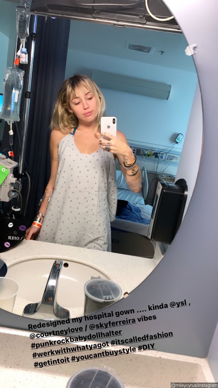 Miley Cyrus Asks Fans to Send 'Good Vibes' Amid Hospitalization