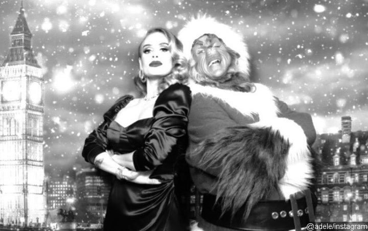 Adele Gets Playful With The Grinch and Santa Clause at Glamorous ...