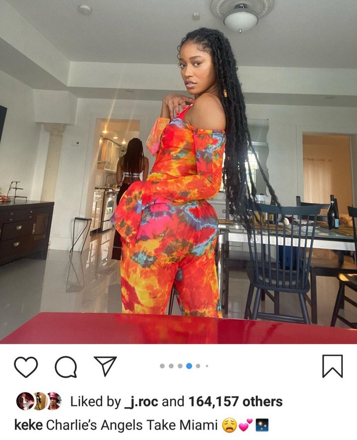 Keke Palmer Reunites With Her Ex Quincy Brown