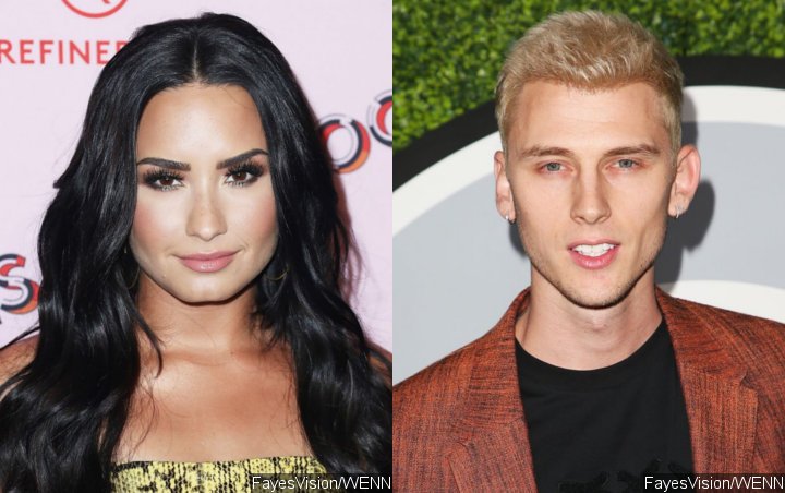 New Couple Alert! Demi Lovato and Machine Gun Kelly Spotted Leaving ...