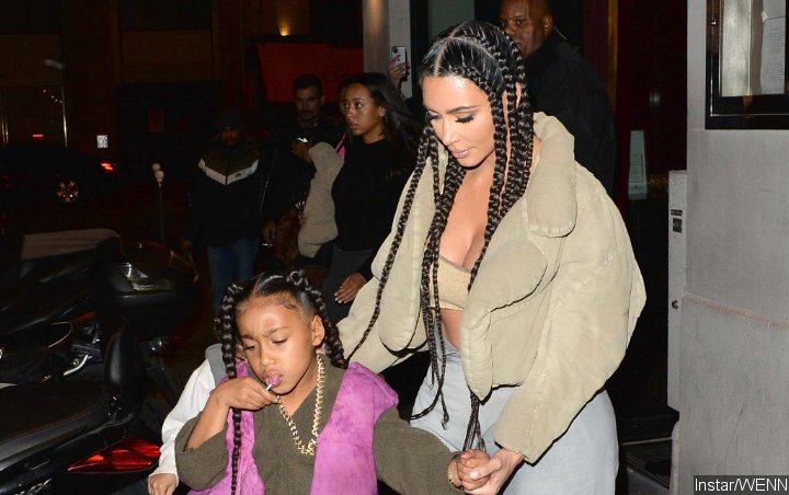 Kanye West's Daughter Shows Off Rap Skills at Yeezy Show in Paris ...