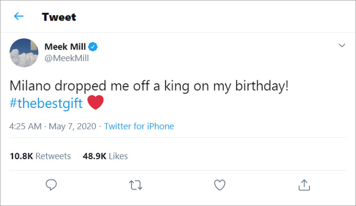 Meek Mill Celebrates 33rd Birthday With Birth of Baby Boy