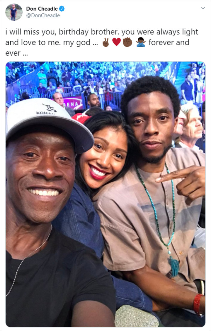 'Avengers' Stars Pay Tribute to Chadwick Boseman After Shocking Death