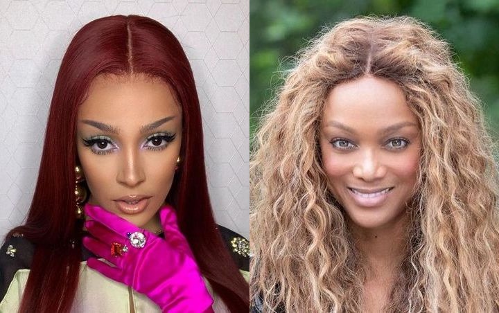 Doja Cat Accused of Dissing Tyra Banks With Big Forehead Filter and ...