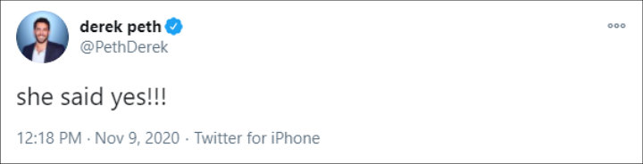 'BiP' Alum Derek Peth Announces Engagement to Model Saffron Vadher