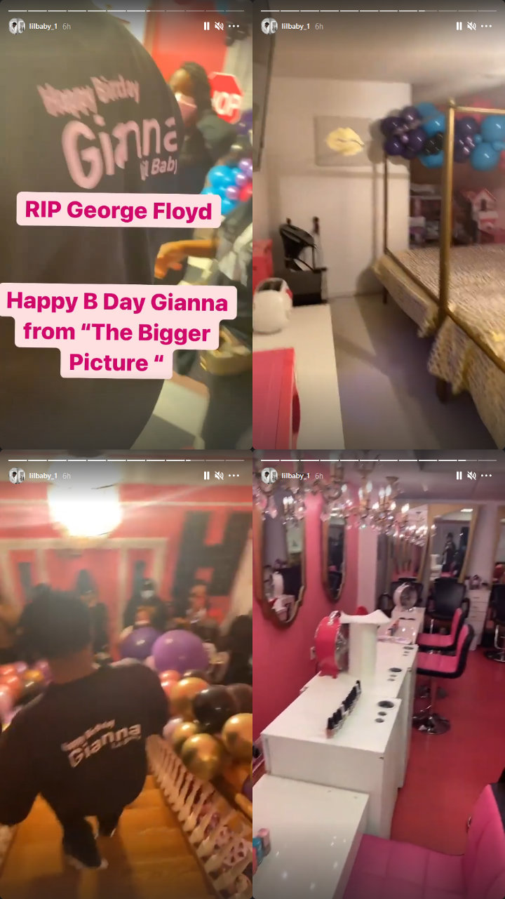 Lil Baby Covers the Cost of the Surprise Birthday Party for George ...