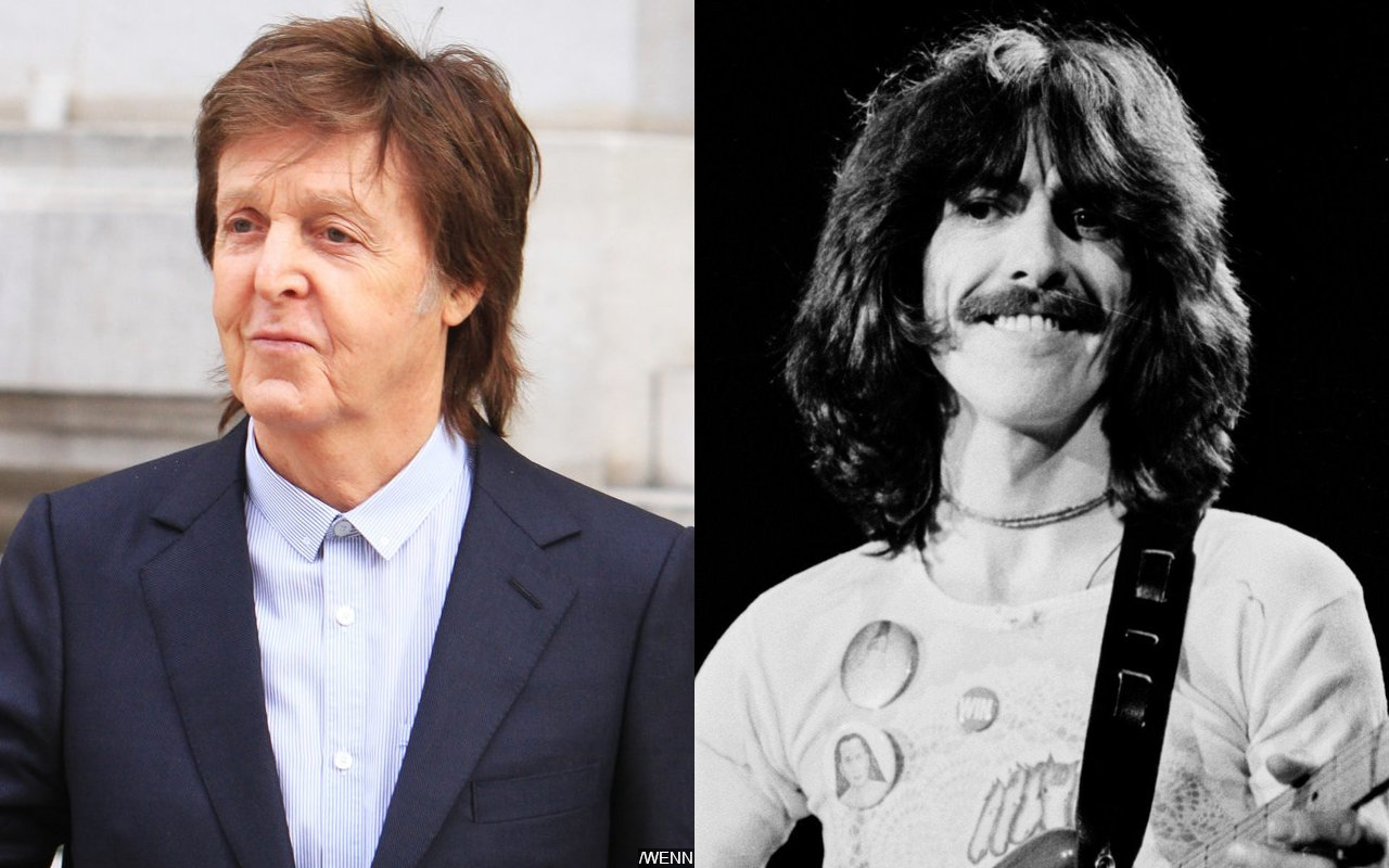 Paul McCartney Uses Tree Gift From Late George Harrison to Communicate ...