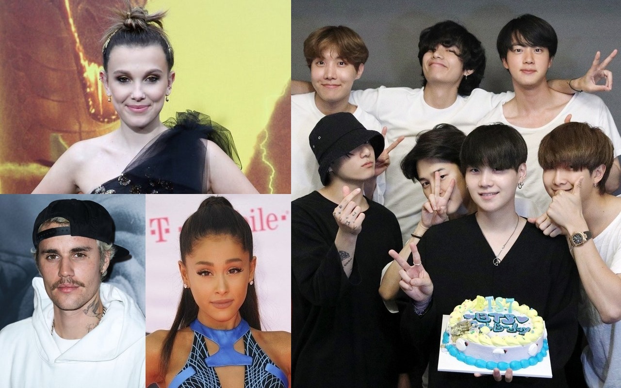 Millie Bobby Brown, BTS, Justin Bieber, Ariana Grande Are Big Winners ...