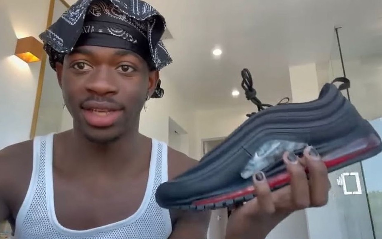 Lil Nas X's Satan Shoes Officially Being Recalled as Part of Nike ...