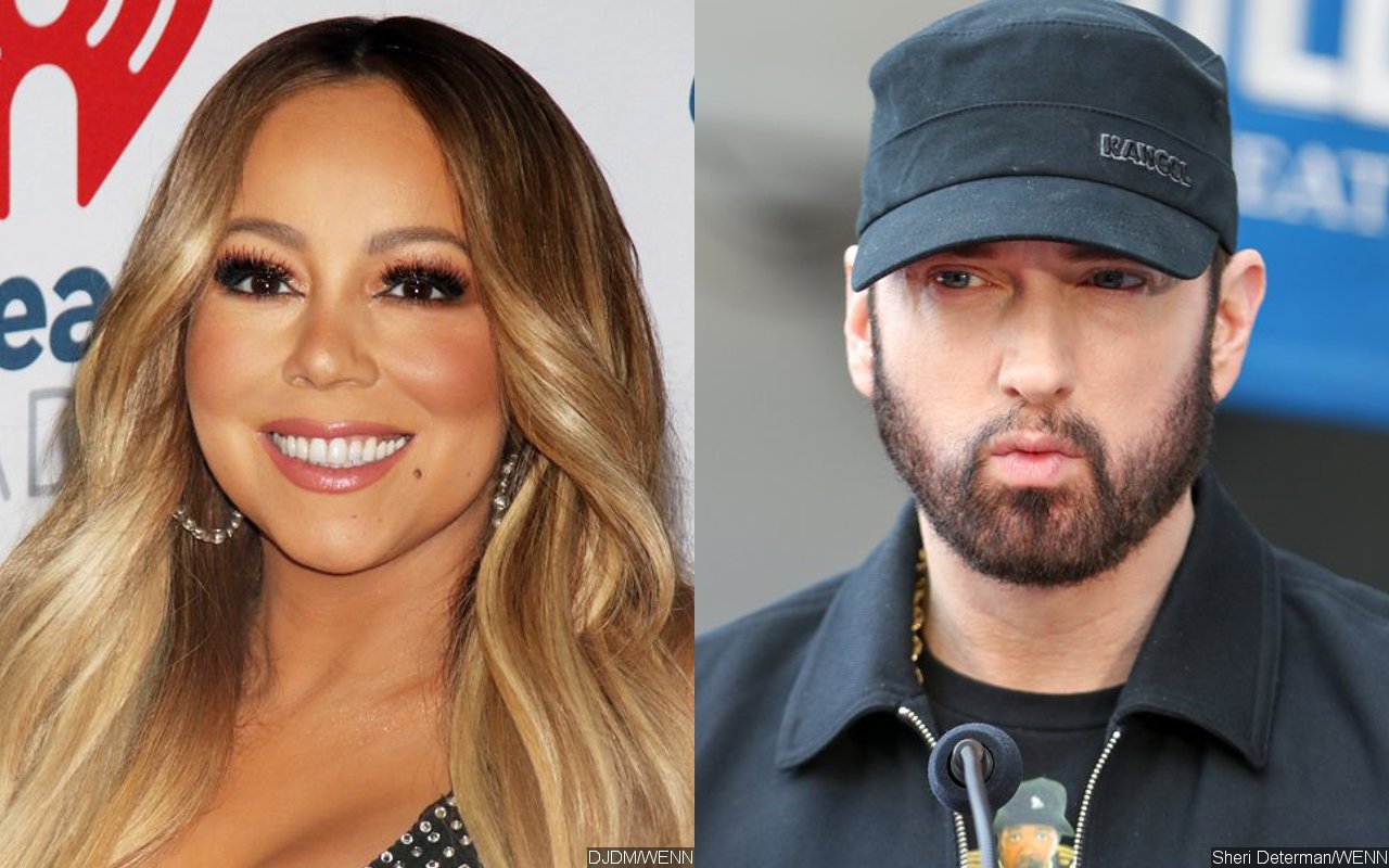 Mariah Carey Appears to Spoof Eminem in Hilarious Video Celebrating ...