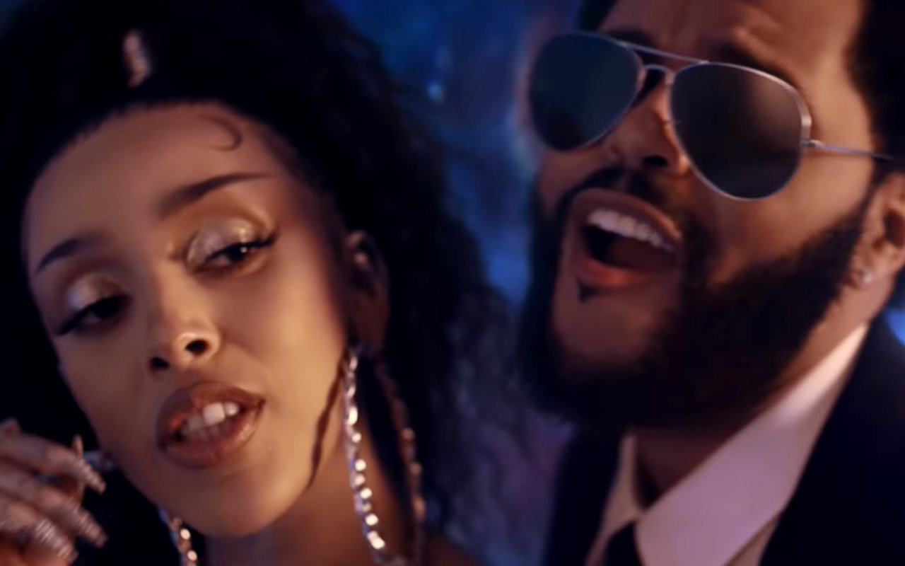 Doja Cat Gets Cozy With The Weeknd in 'You Right' Music Video