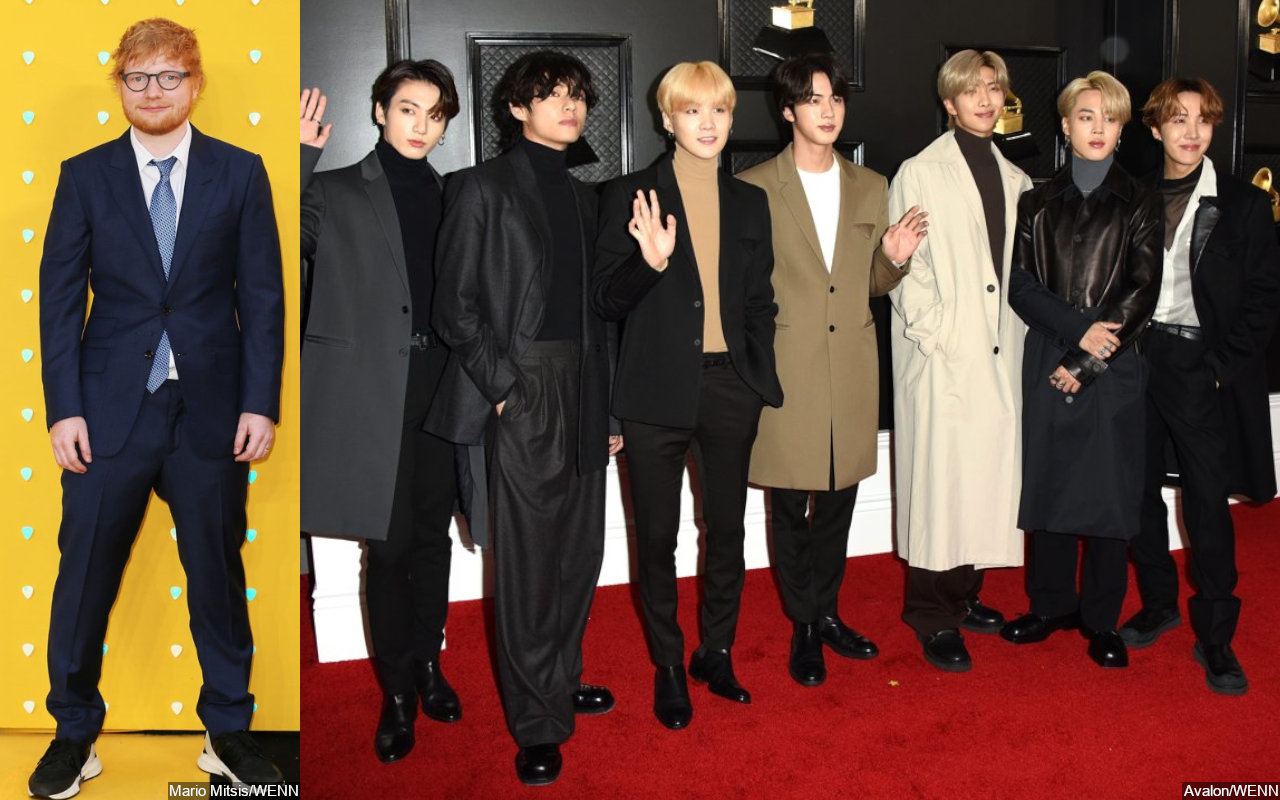 Ed Sheeran Confirms Second Collaboration With 'Super Cool' BTS