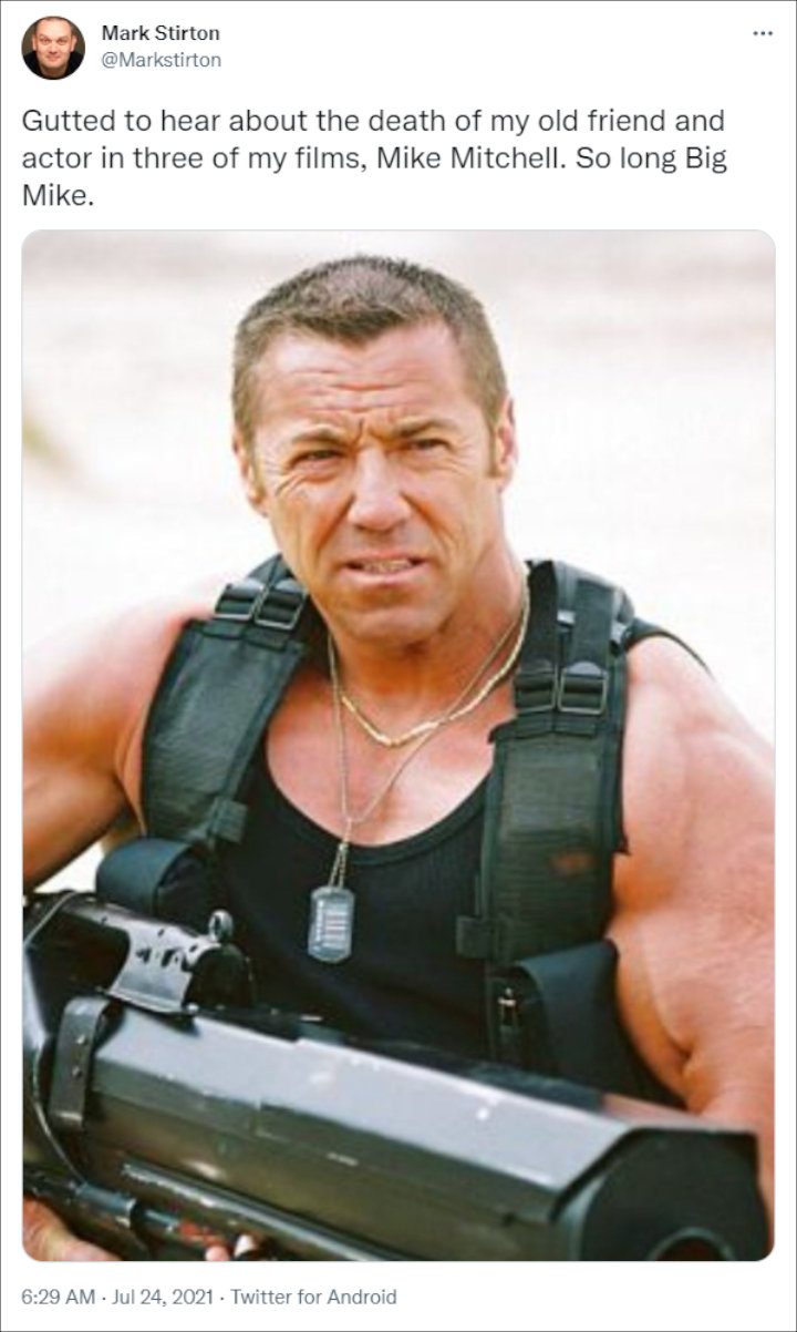 'Braveheart' Actor Mike Mitchell Passed Away at the Age of 65