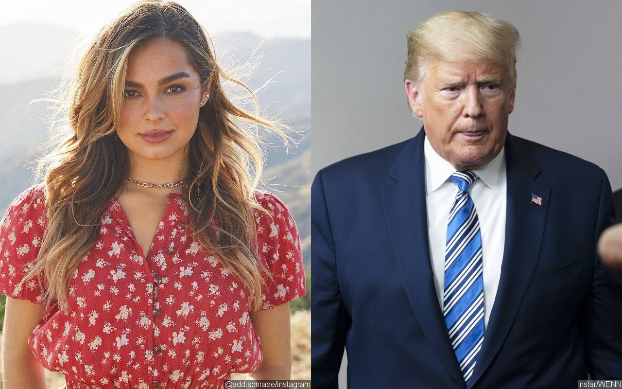 Addison Rae Denies Supporting Donald Trump Despite Eager Meet-and-Greet ...