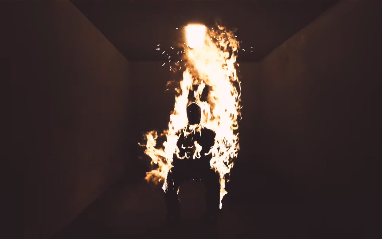 Kanye West Sets Himself on Fire in 'Come to Life' Music Video