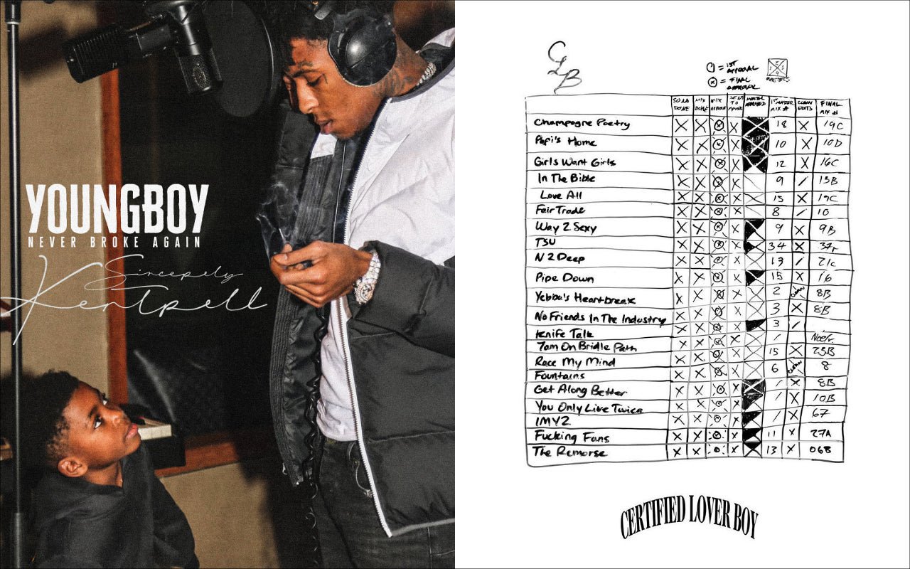 NBA YoungBoy's 'Sincerely, Kentrell' Dethrones Drake's 'CLB' on ...
