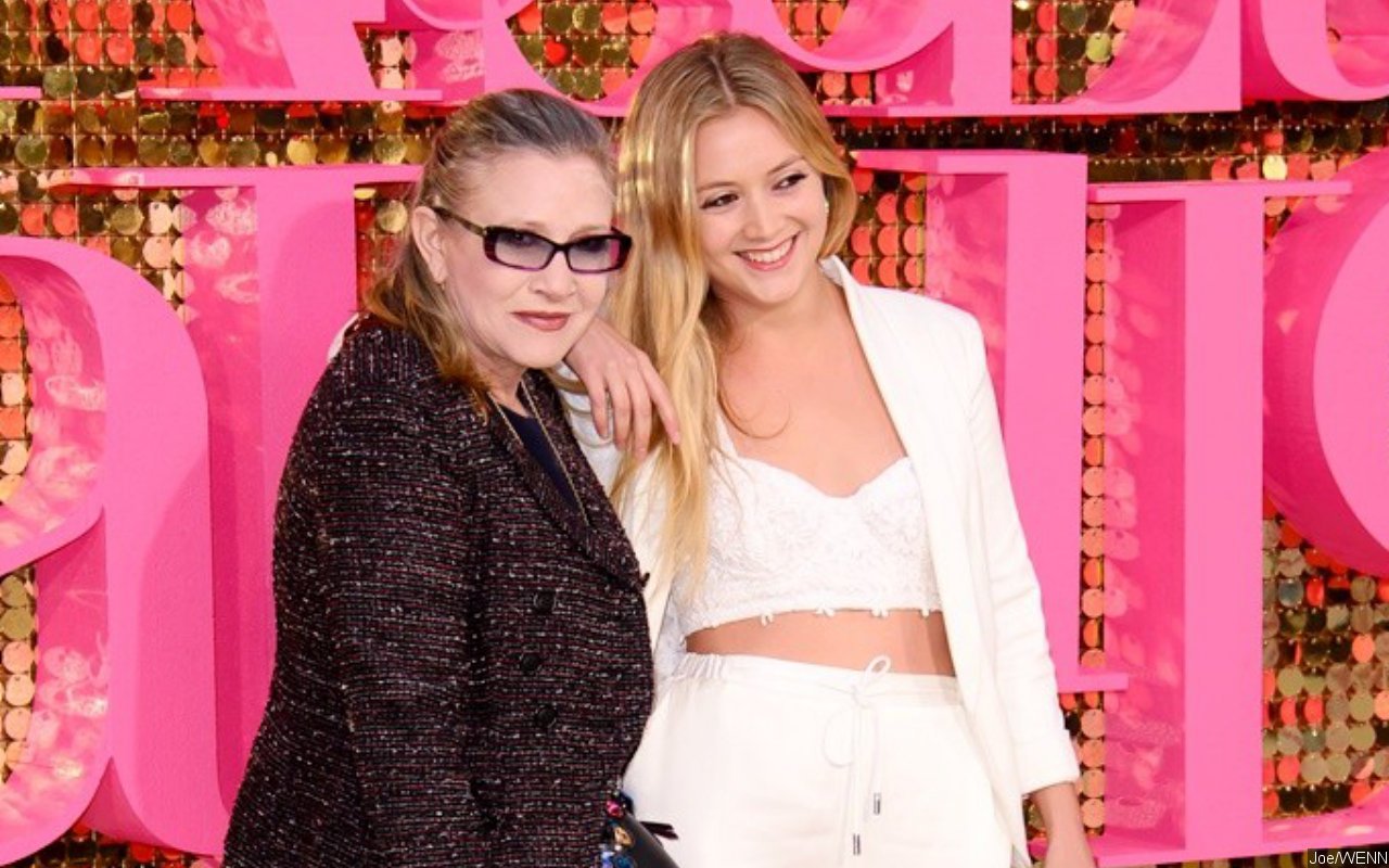Billie Lourd Shares Touching Tribute To Mom Carrie Fisher On Her Fifth