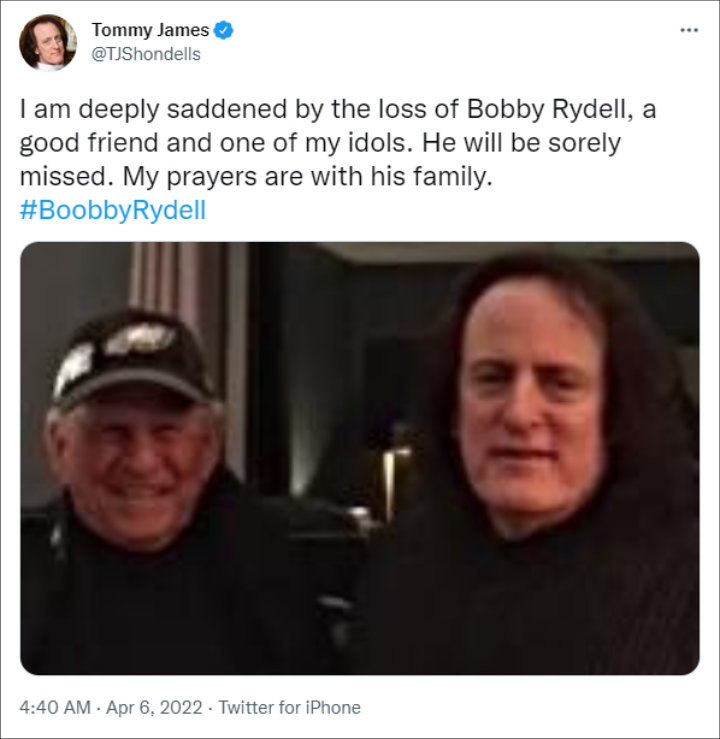 Former Teen Heartthrob Bobby Rydell Passed Away Weeks Before 80th Birthday