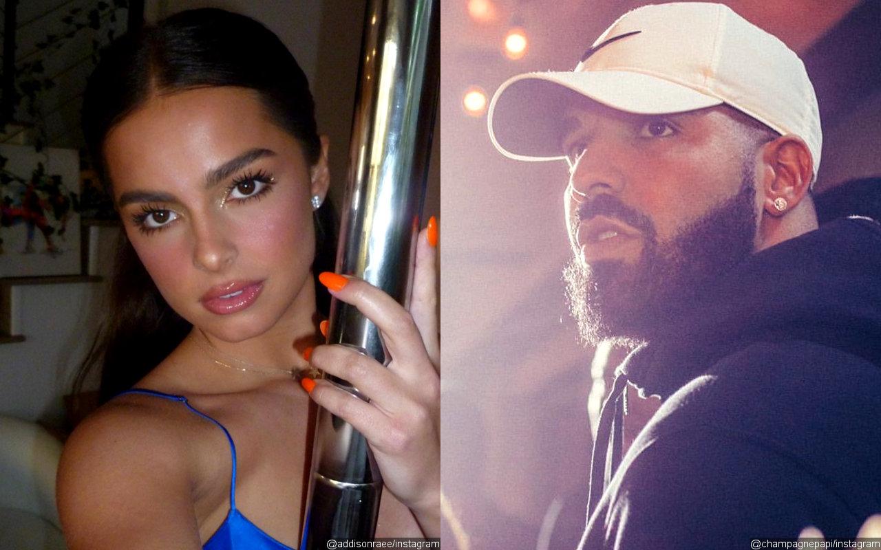 Addison Rae Reacts to Drake Photoshopping Her Hand to His Pic