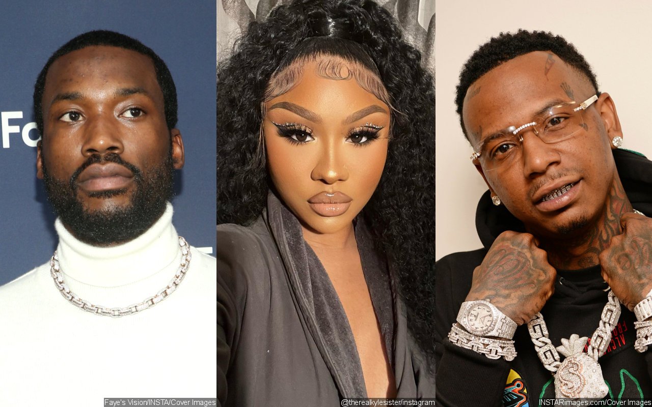Meek Mill Denies Seeing Ari Fletcher as Moneybagg Yo Hints at Her Pregnancy