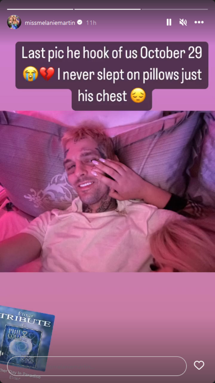 Aaron Carter's Fiancee Shares Their Last Picture Together Before His ...