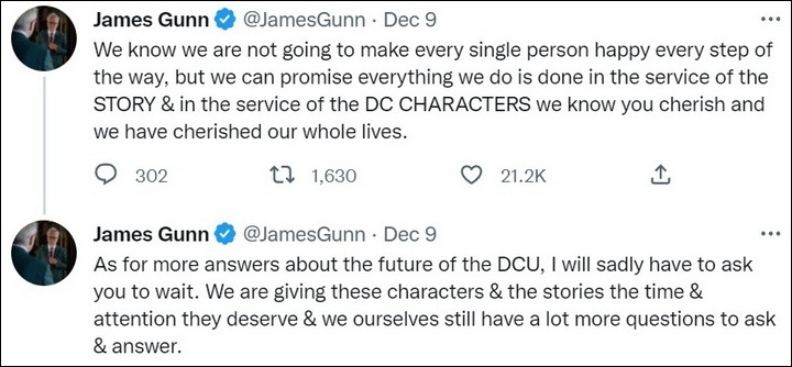James Gunn Responds To Rumor Of Wonder Woman 3 Cancellation