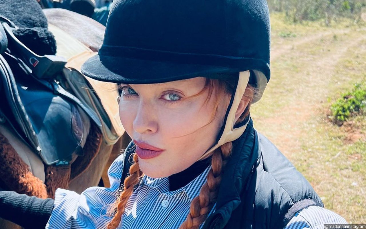 Madonna Enjoys Horseback Riding With Kids in Kenya Ahead of Rumored ...