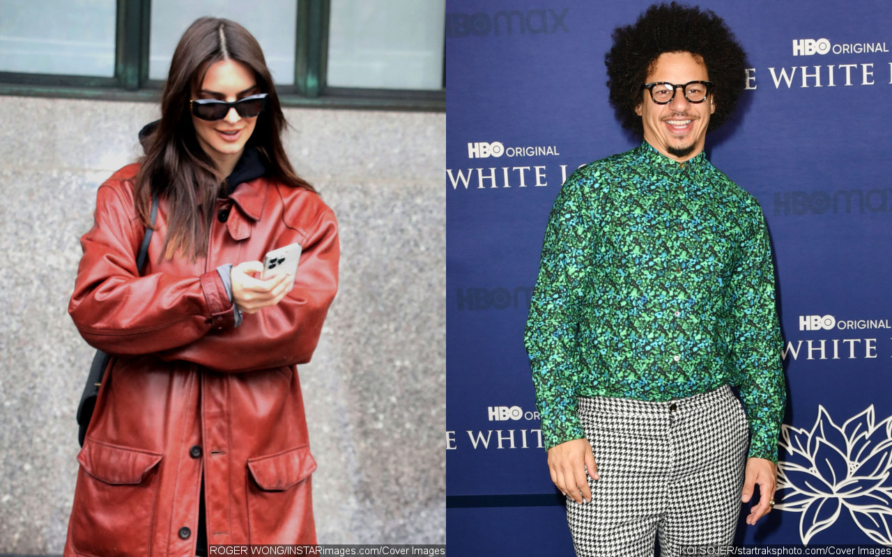 Emily Ratajkowski and Eric Andre 'Kissing and Flirting' During Intimate ...