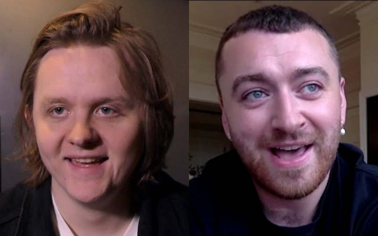 Lewis Capaldi Photoshops His Head on Sam Smith's Bizarre Outfit After ...