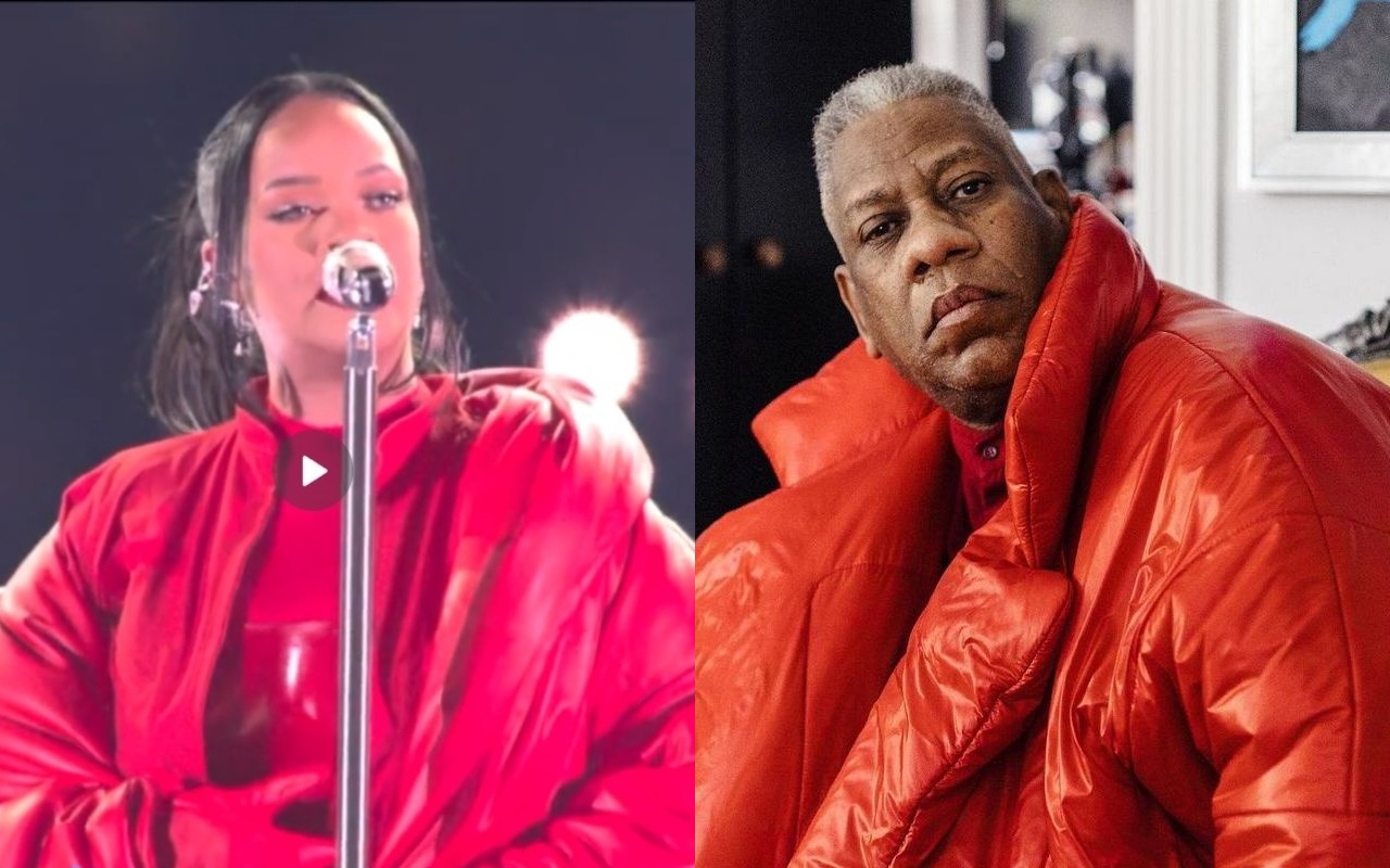 Rihanna Applauded for Paying Tribute to Andre Leon Talley With Her ...