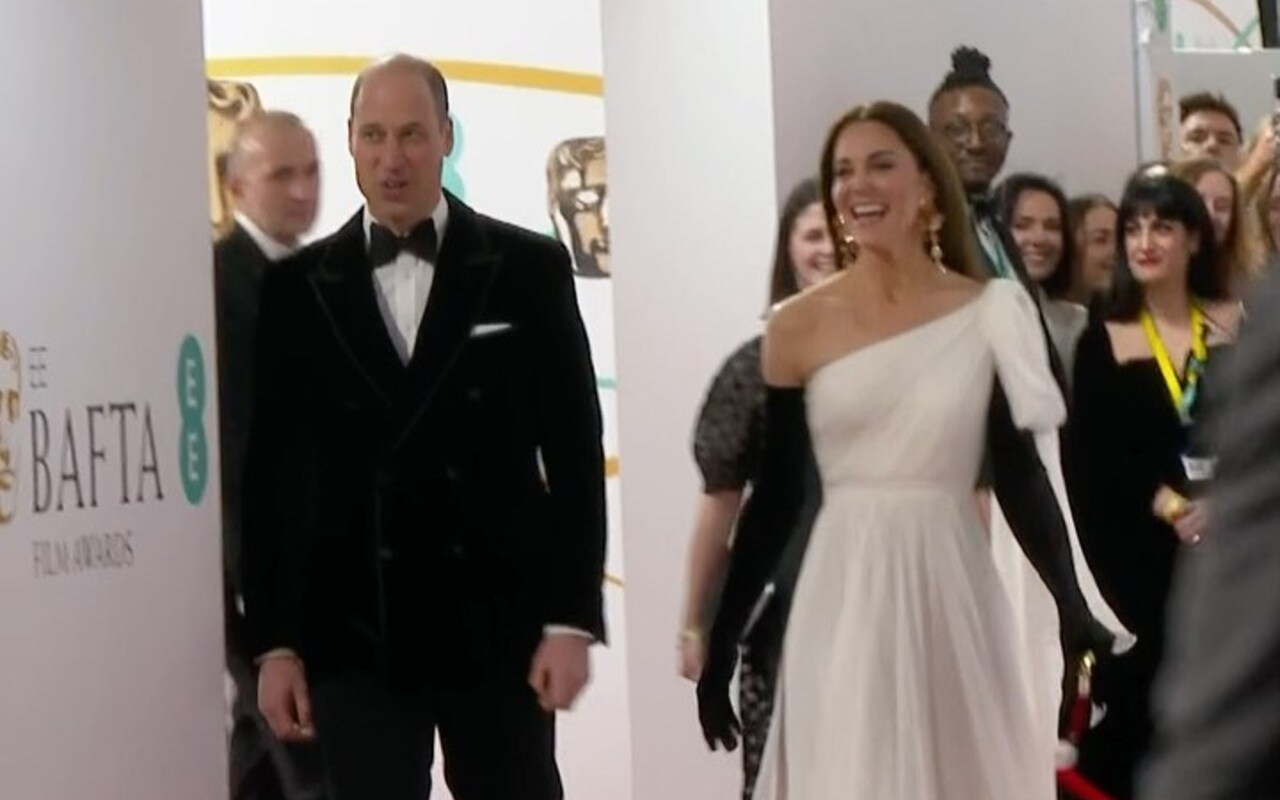 Kate Middleton Recycles Her Old Dress as She Returns to 2023 BAFTAs Red Carpet With Prince William