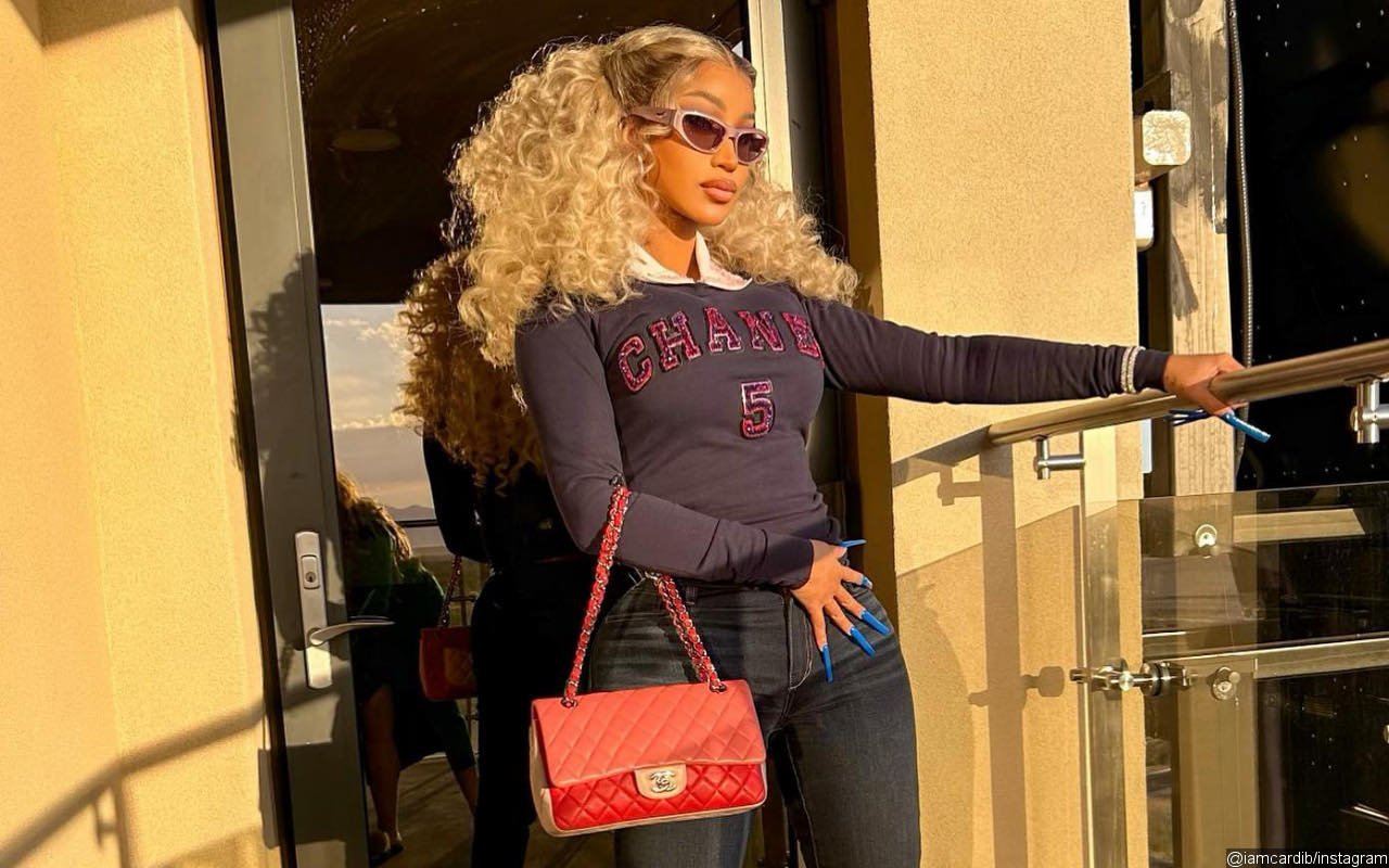 Cardi B Raises Eyebrows With Her Community Service Outfit