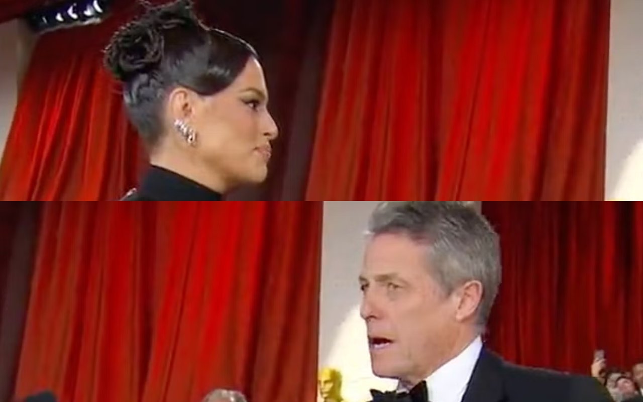 Hugh Grant Dragged for Being 'Rude' to Ashley Graham During Awkward ...
