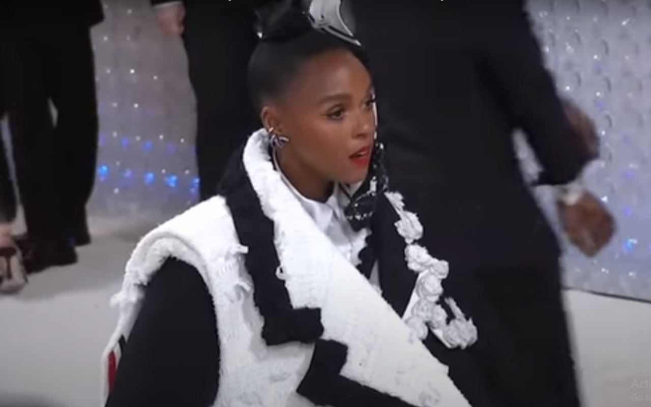 Janelle Monae Strips to Her Underwear on Red Carpet at 2023 Met Gala