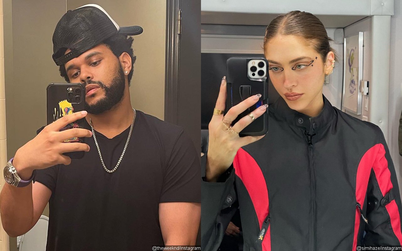 The Weeknd and Rumored GF Simi Khadra Spotted in France Ahead of 'The ...