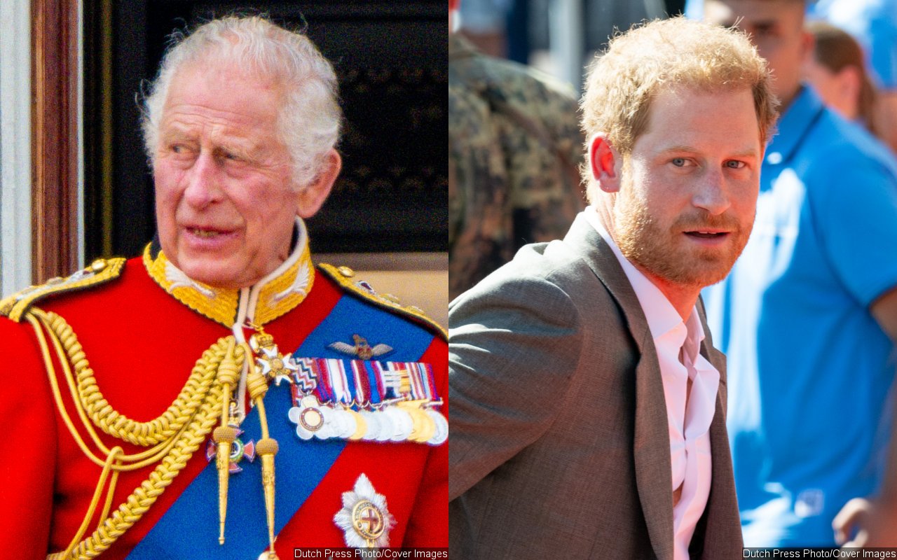 King Charles III Shares Throwback Pic With Prince Harry in Father's Day ...