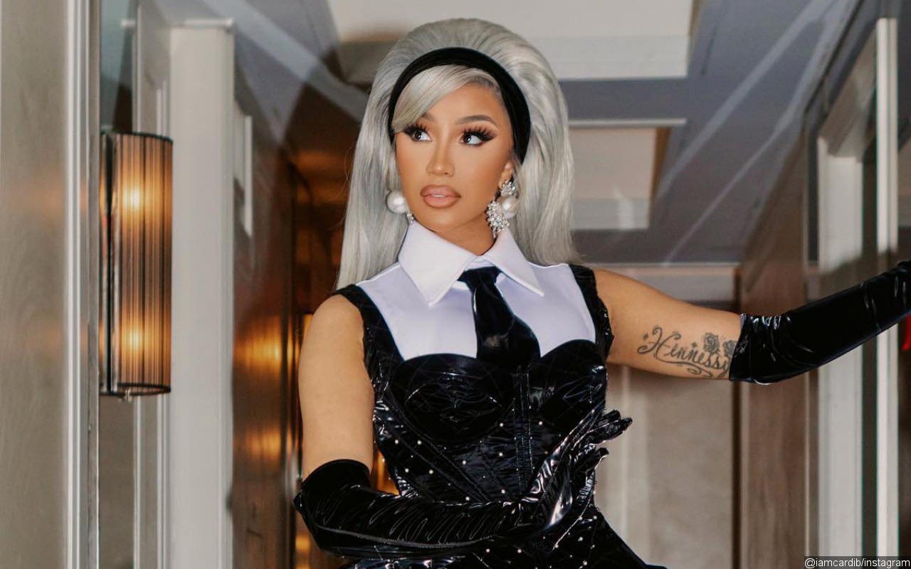 Cardi B Has Her Tampon String Swinging at Las Vegas Show