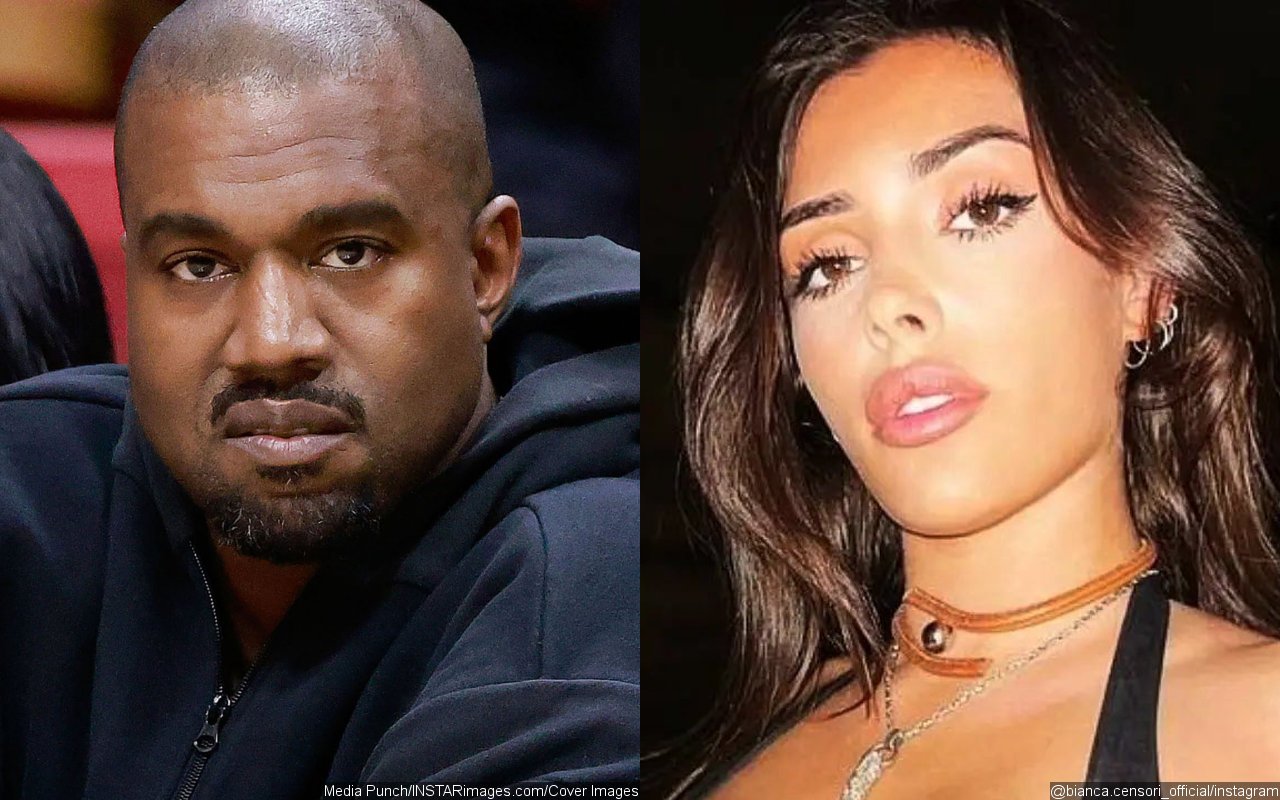 Kanye Wests Wife Bianca Censori Almost Spills Out Of Tiny Bikini Top