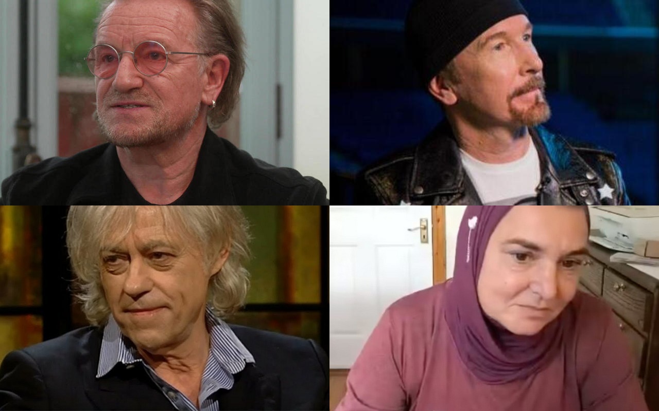 Bono, The Edge, Bob Geldof and More Among Mourners at Sinead O'Connor's ...