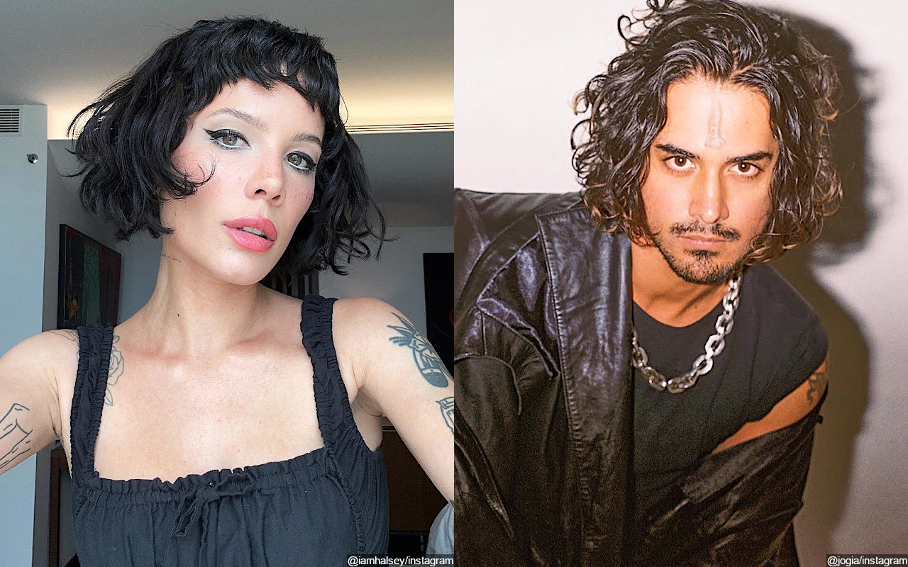 Halsey and Avan Jogia Wear Matching Halloween Outfits to Make Their ...