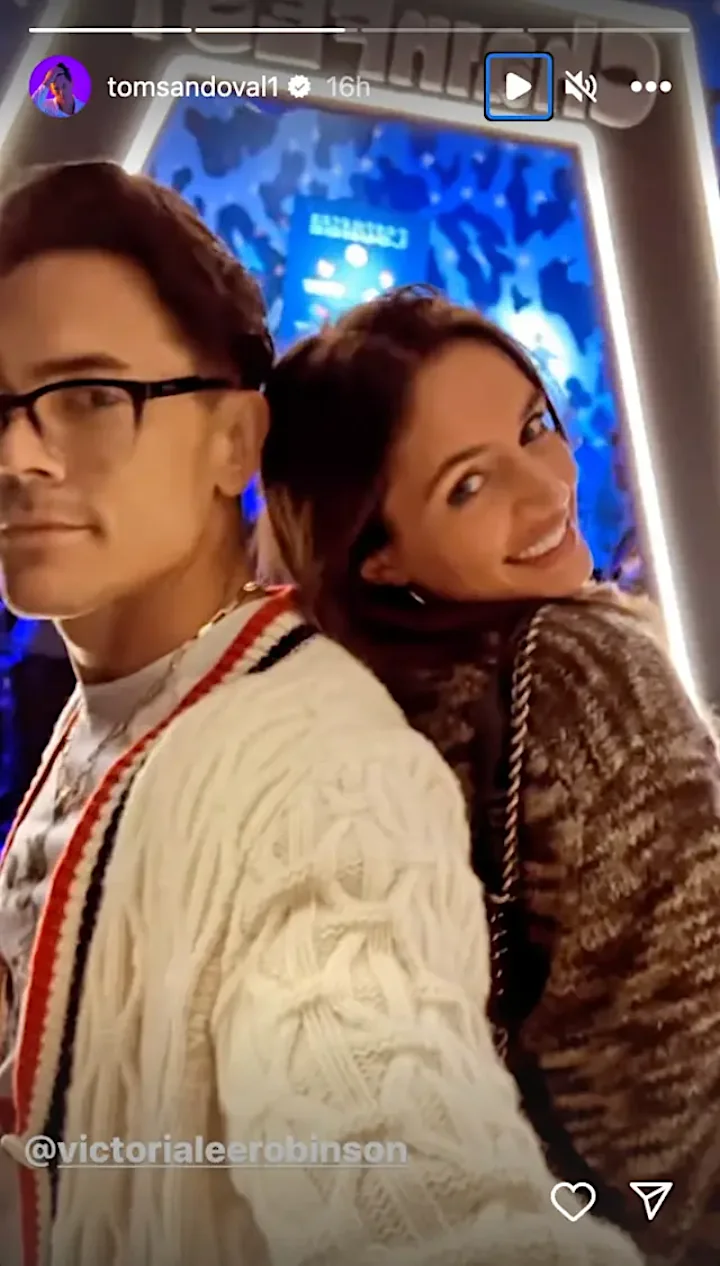 Tom Sandoval Seen Getting Cozy to Model During L.A. Night Out